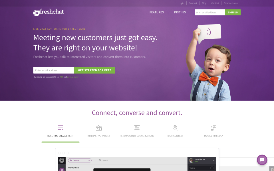 Freshchat : Opiniones, precios & funcionalidades | Appvizer