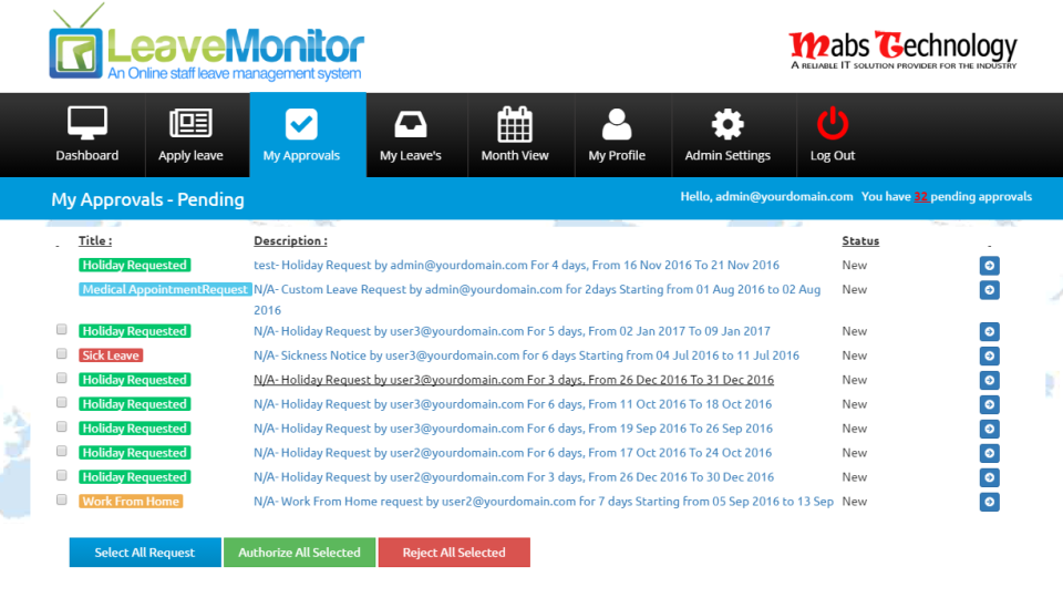 LeaveMonitor : Opiniones, precios & funcionalidades | Appvizer