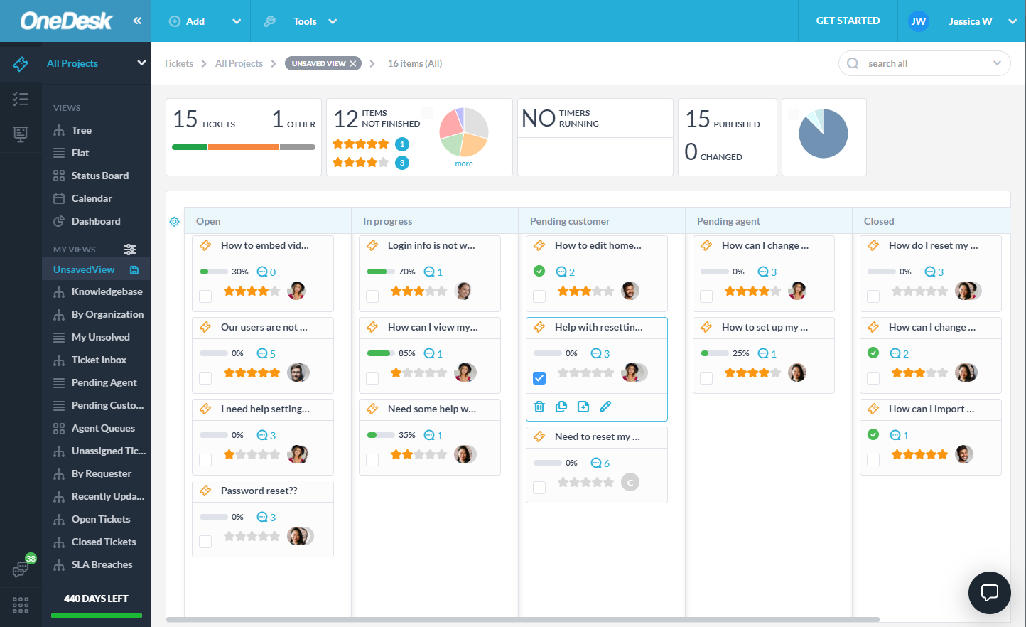 OneDesk : Opiniones, precios & funcionalidades | Appvizer