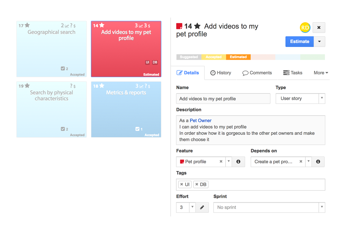 iceScrum: Herramienta de gestión de proyectos ágil Scrum - Opiniones y ...
