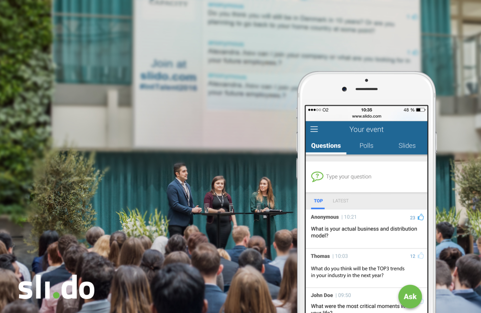 Slido : Opiniones, precios & funcionalidades | Appvizer