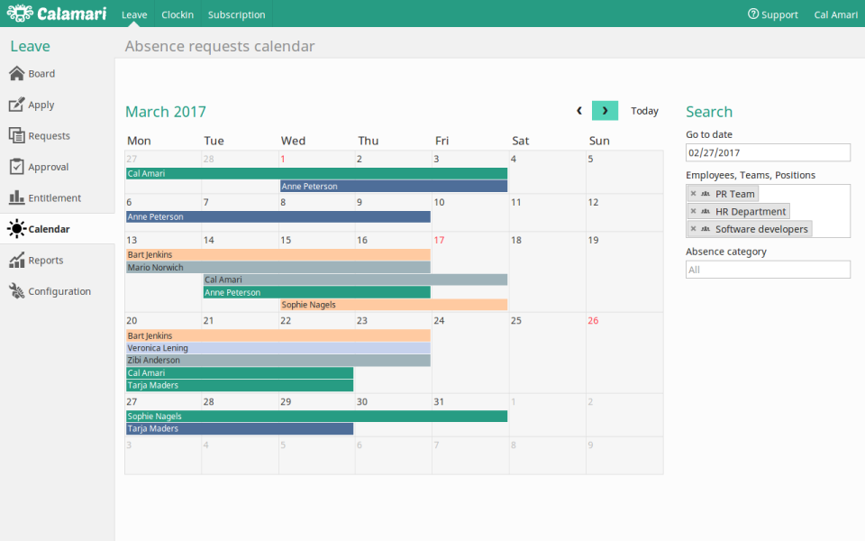 Calamari : Opiniones, precios & funcionalidades | Appvizer