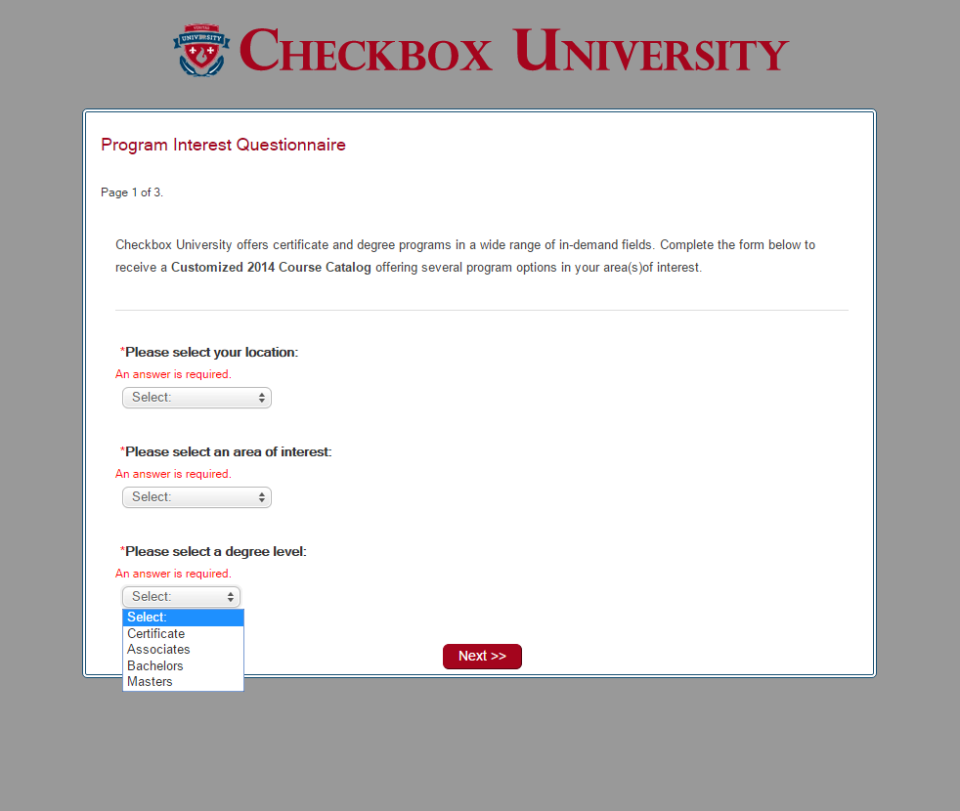 Checkbox Survey : Opiniones, precios & funcionalidades | Appvizer