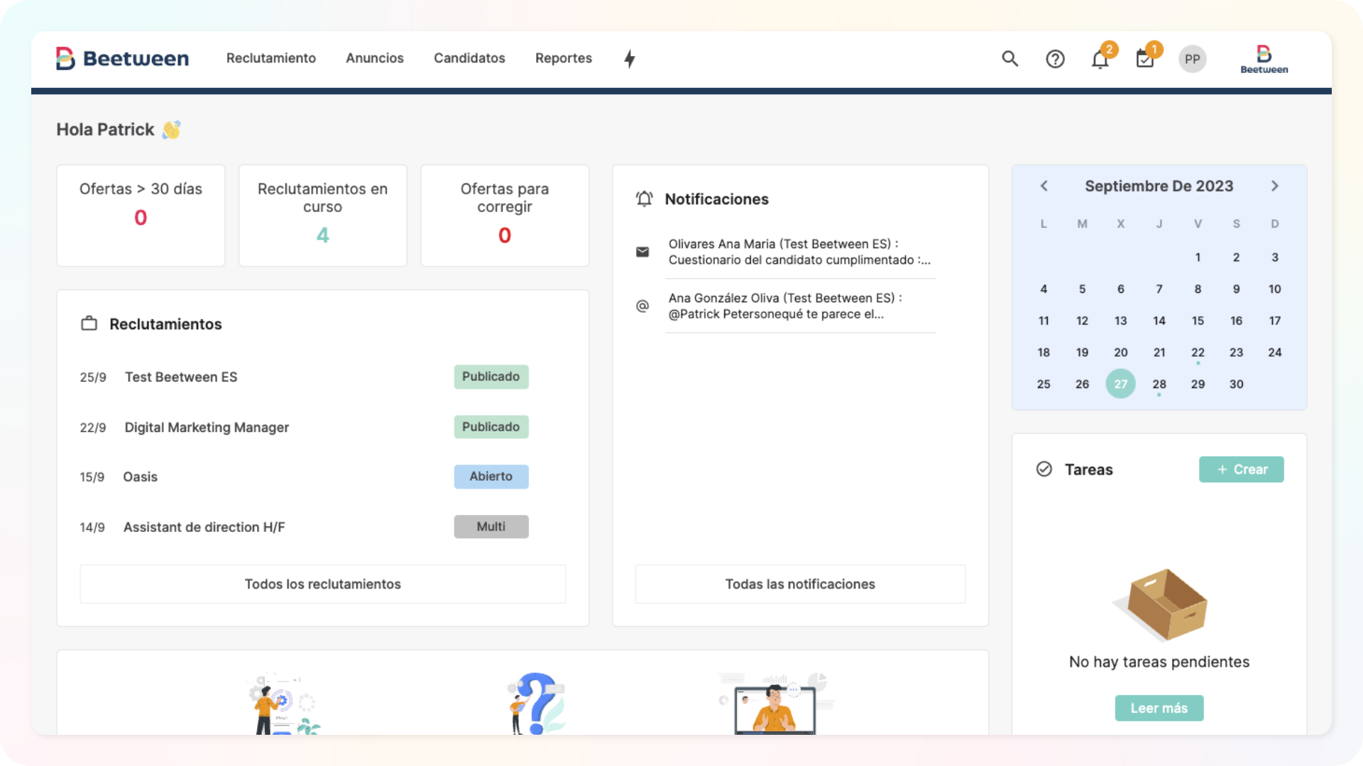Beetween : Opiniones, precios & funcionalidades | Appvizer